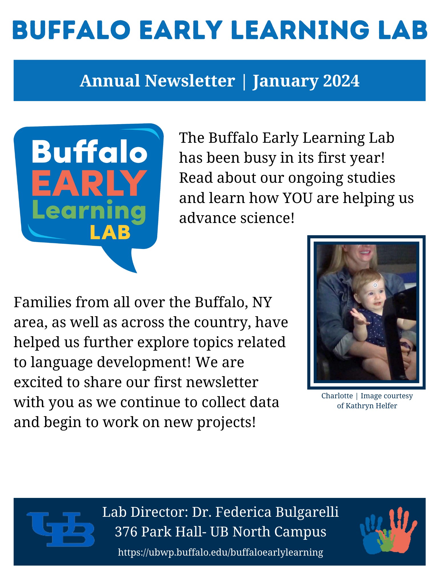 Newsletters - Buffalo Early Learning Lab